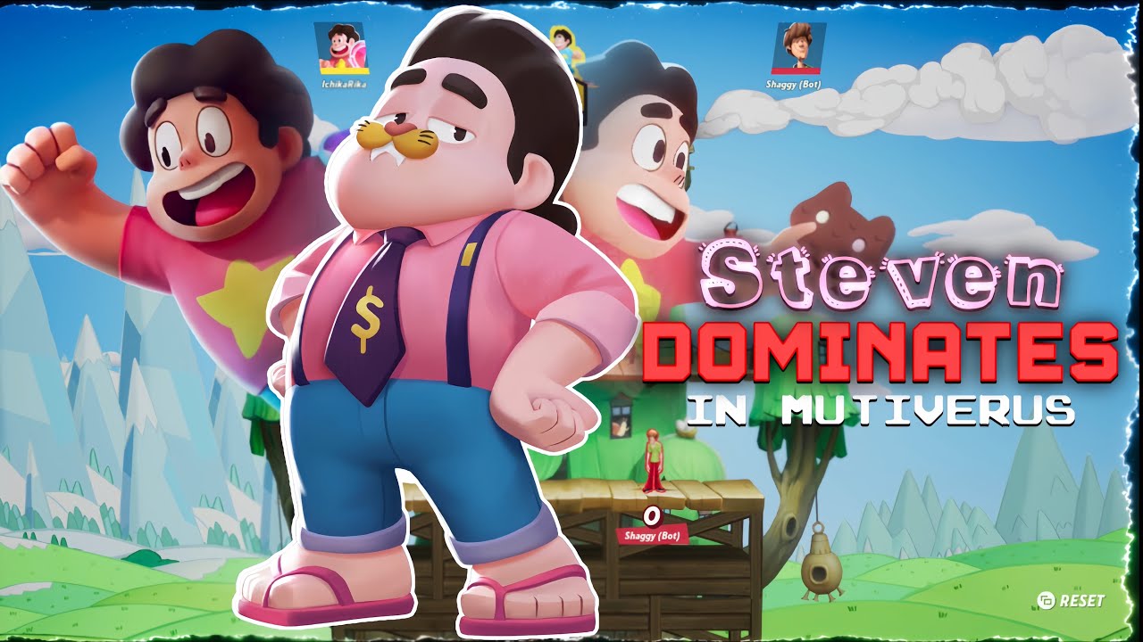 Steven DOMINATES in Multiversus!!! - YouTube