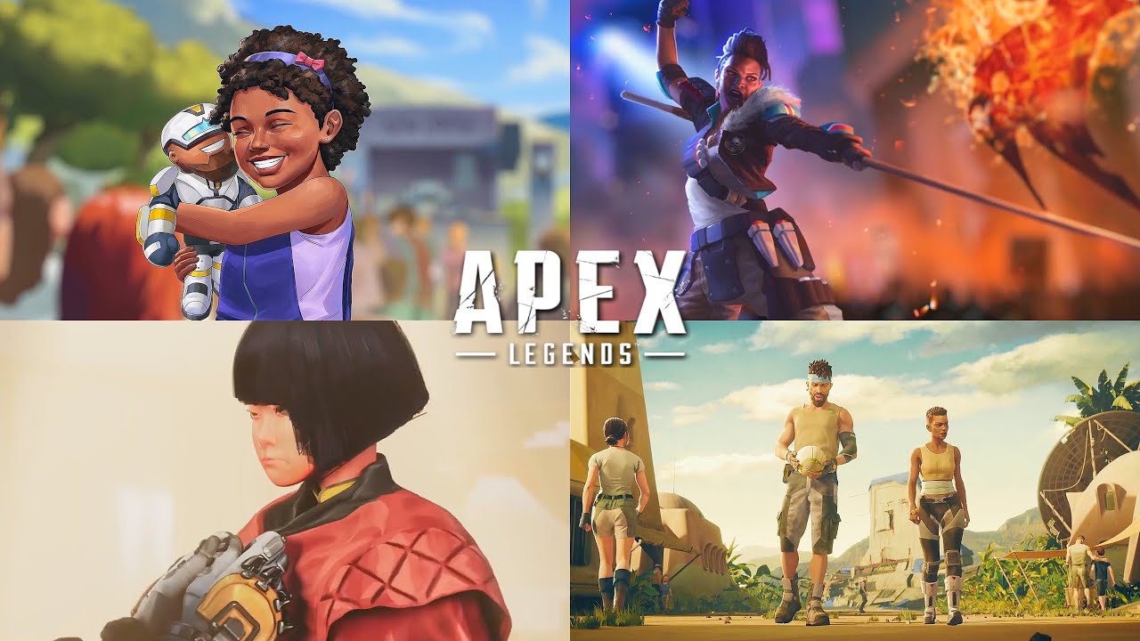 Apex Legends - ALL Stories from the Outlands Cutscenes - YouTube