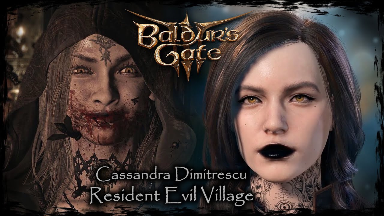 BALDUR'S GATE 3 || Cassandra Dimitrescu [Resident Evil Village ...