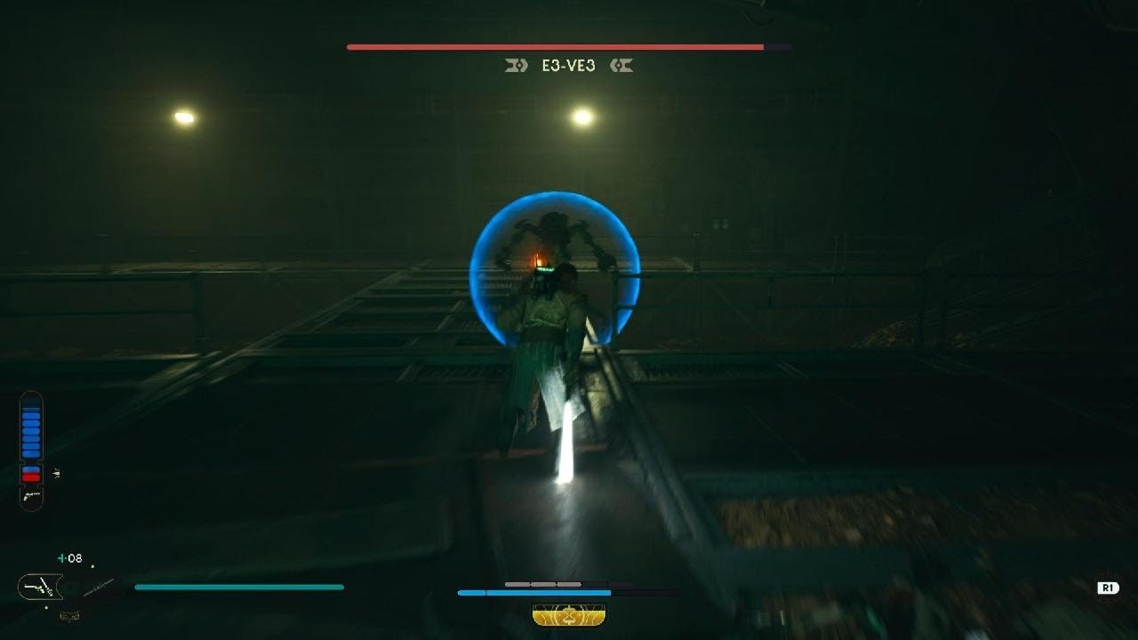 E3-VE3 GRANDMASTER BEAST MODE Boss Fight JEDI SURVIVOR - YouTube
