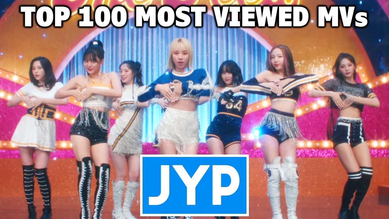 [TOP 100] Most Viewed JYP Music Videos (October 2021) - YouTube