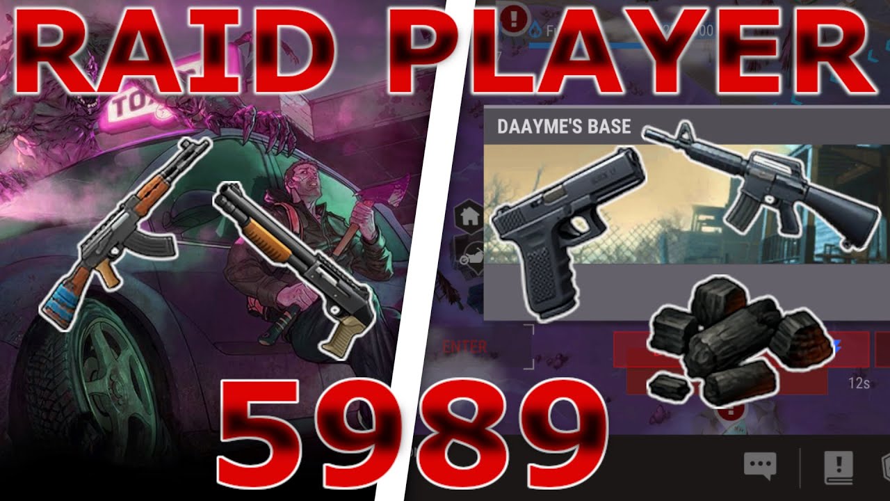 LDOE - Raid Player5989 ´s Base - Last Day on Earth: Survival - YouTube
