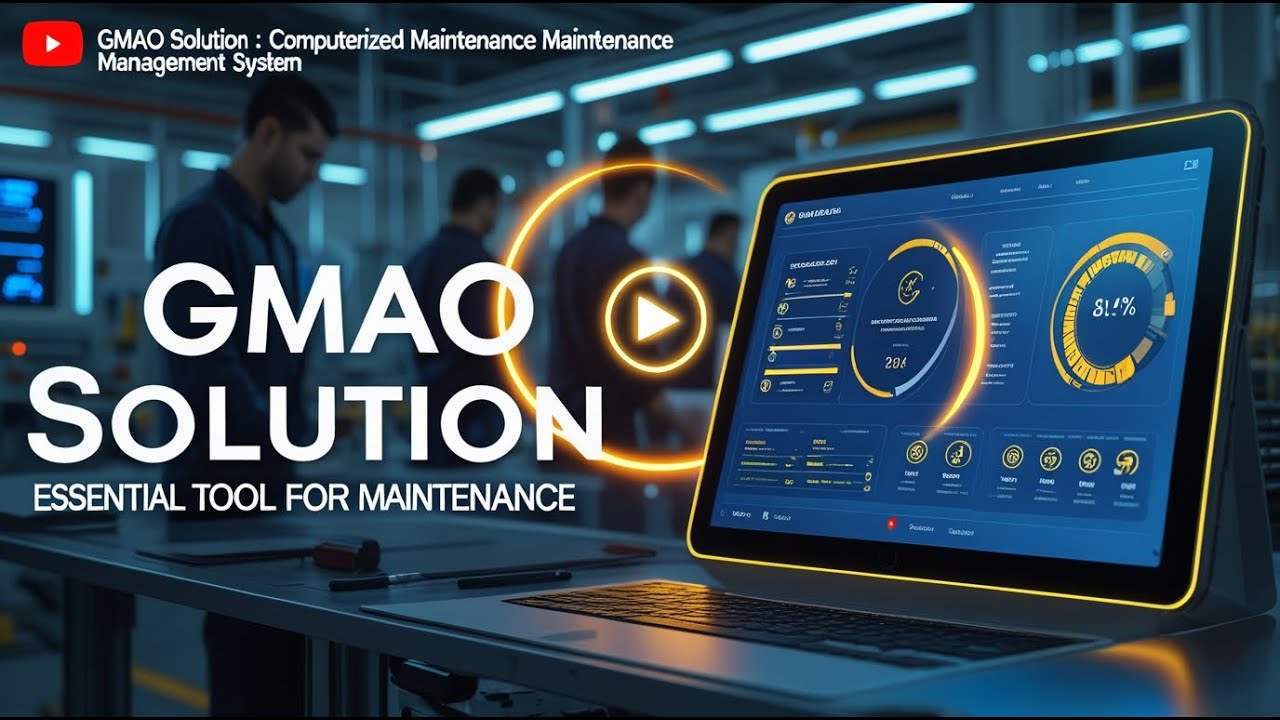 GMAO Solution : Computerized maintenance management system - YouTube