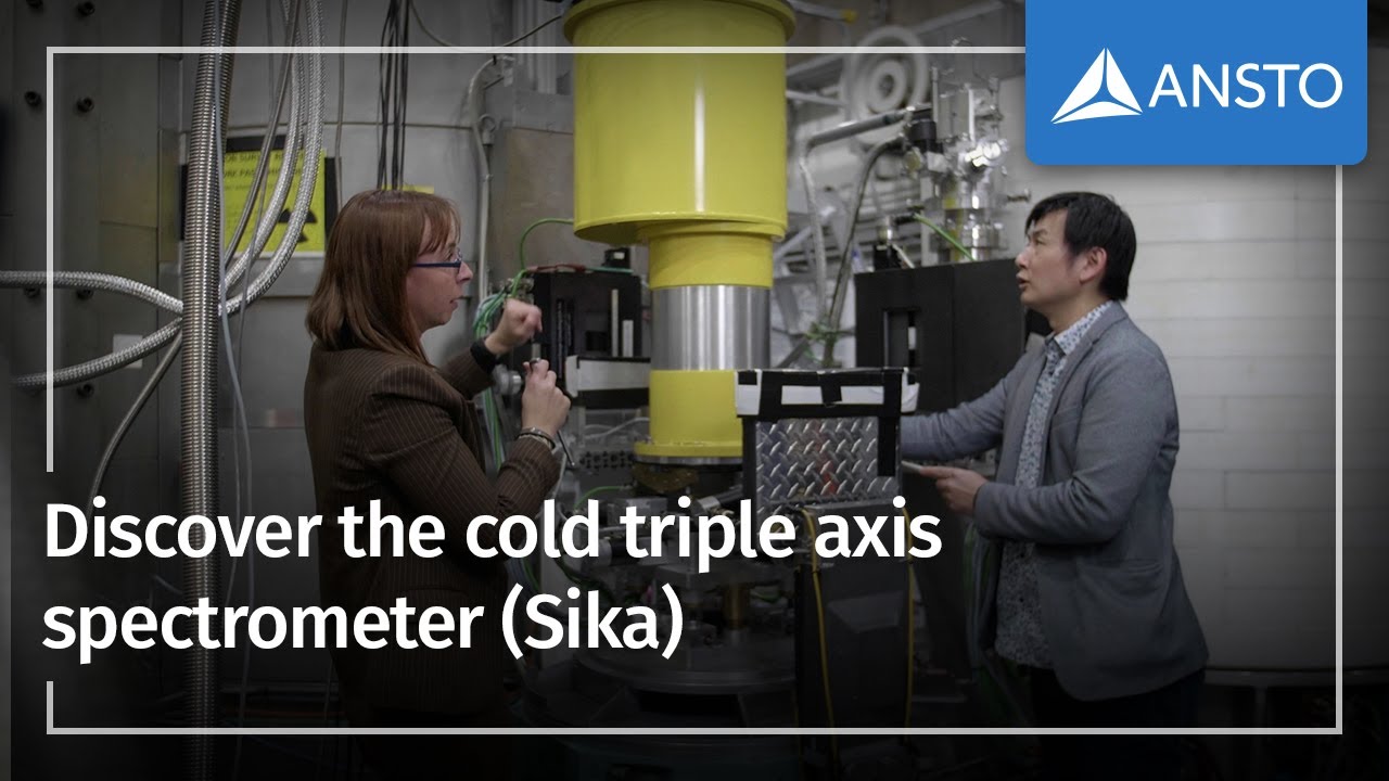 Discover the cold triple axis spectrometer - Sika - YouTube