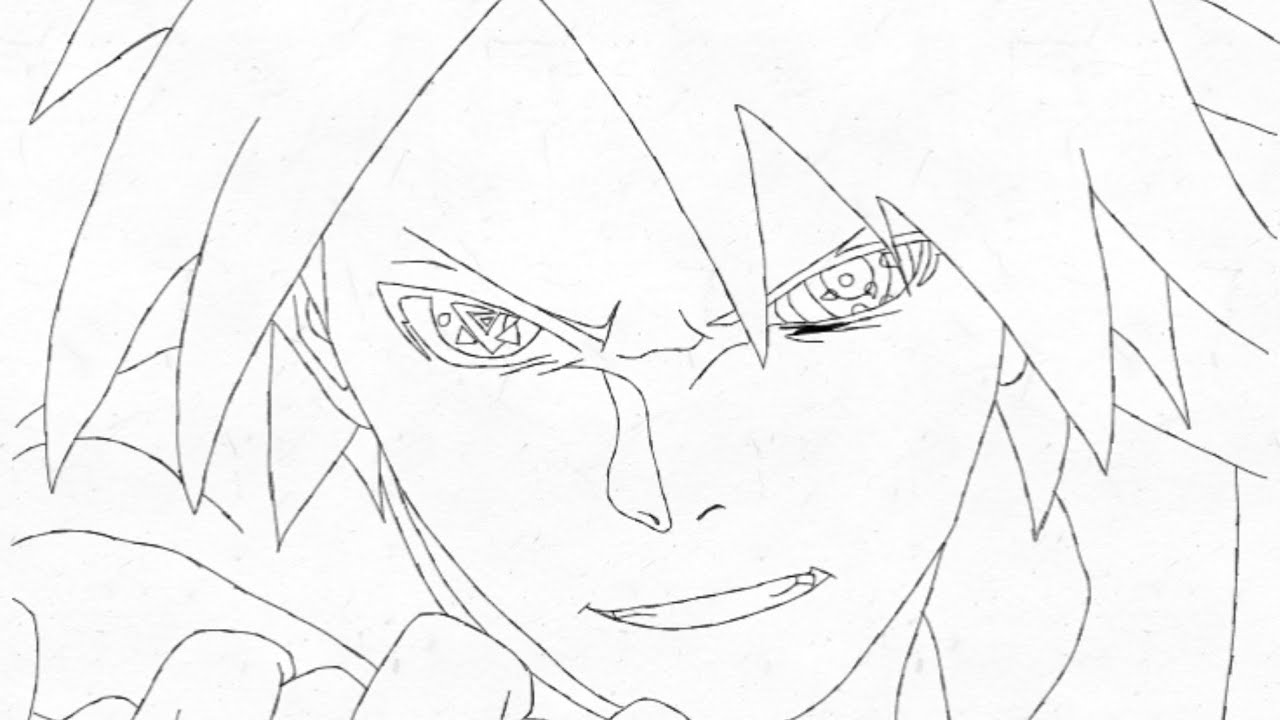 How to Draw Sasuke (Adult) Step by Step |naruto - YouTube
