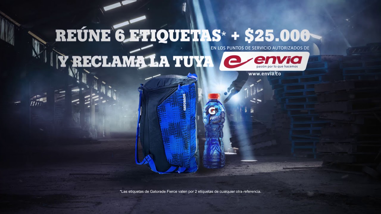 GATORADE SPORTBAG EDICIÓN FIERCE - YouTube