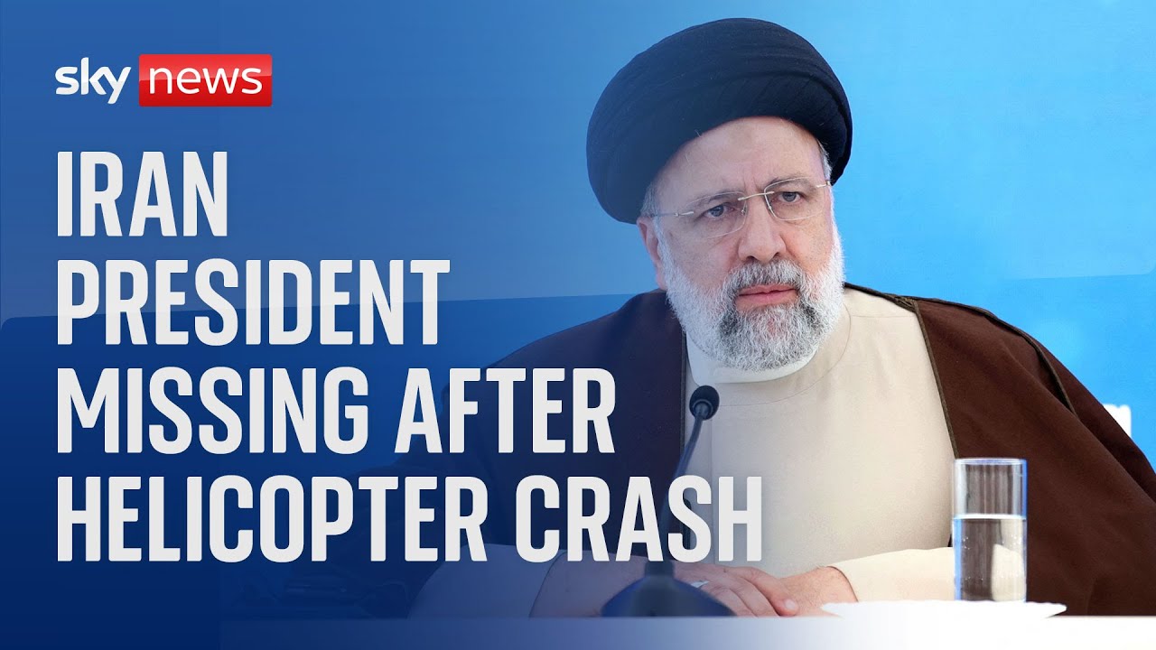 Helicopter crash: Iranian president Ebrahim Raisi missing - YouTube