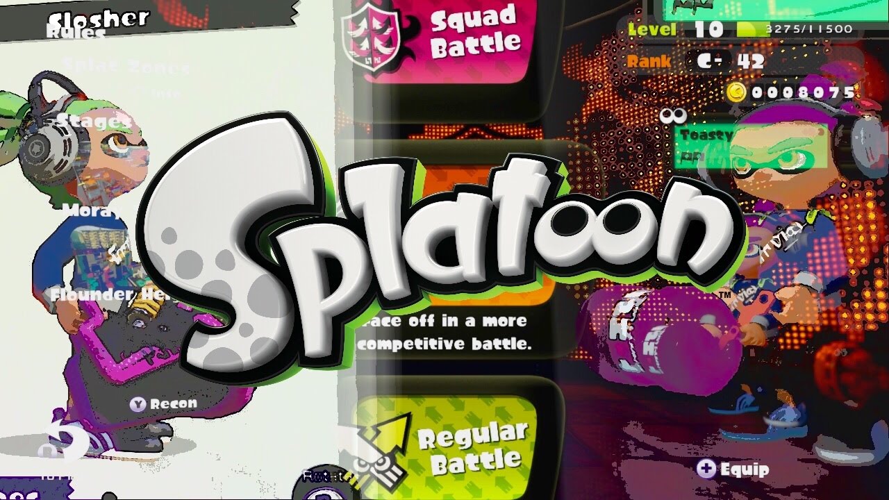 THE GATLING, THE BUCKET, AND THE INK... (Splatoon [Splat Zones, Turf ...