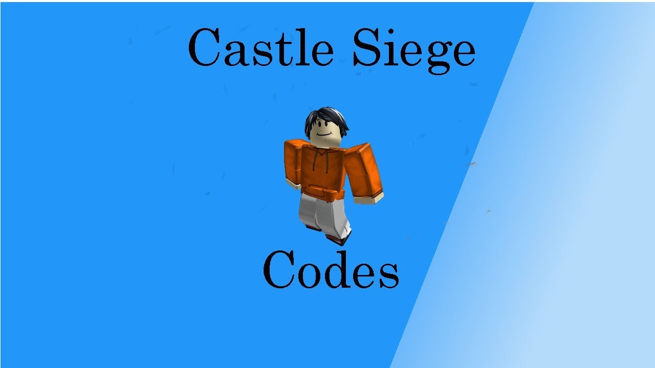 Castle siege Codes - YouTube