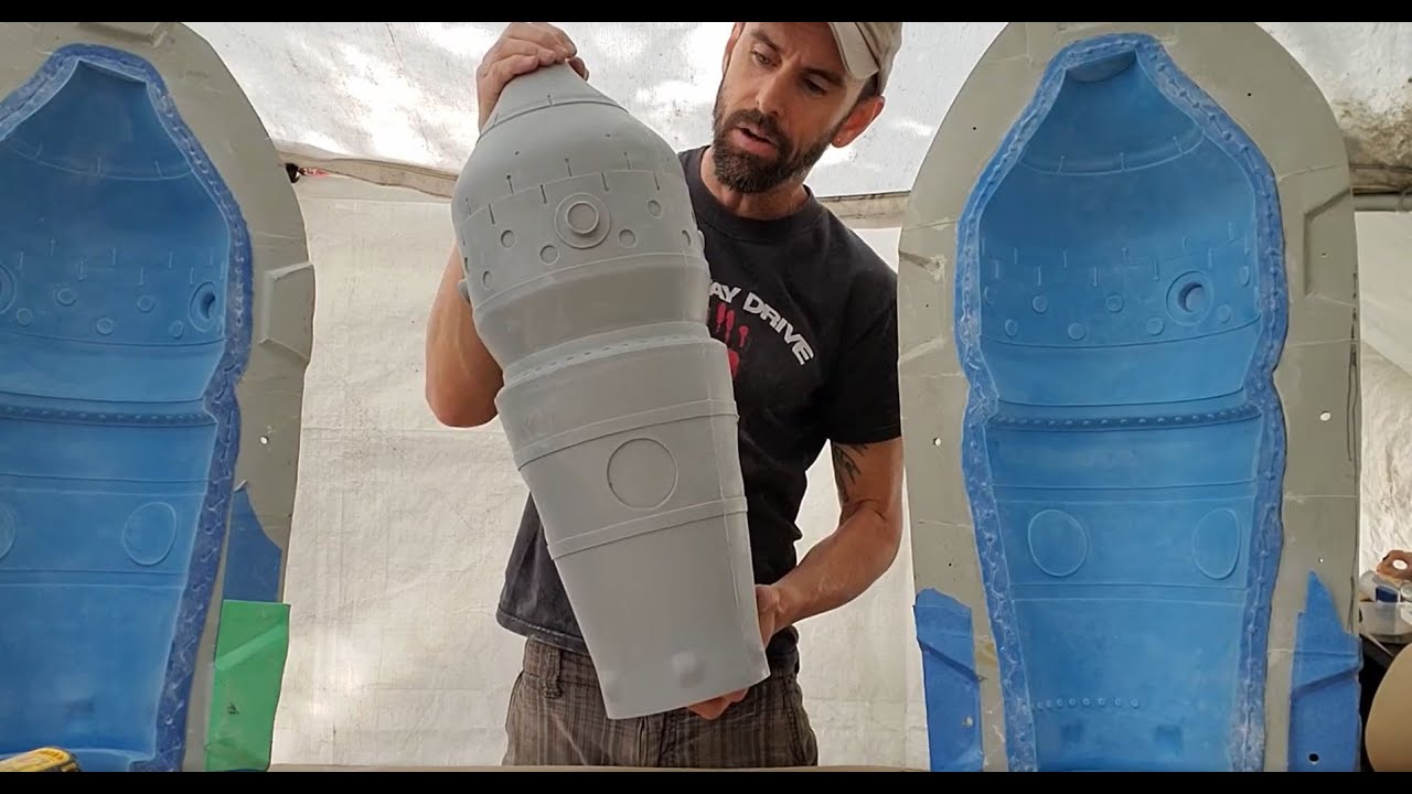 IG-88 Head Mold (Rolls Royce Derwent Jet Engine Part) - YouTube