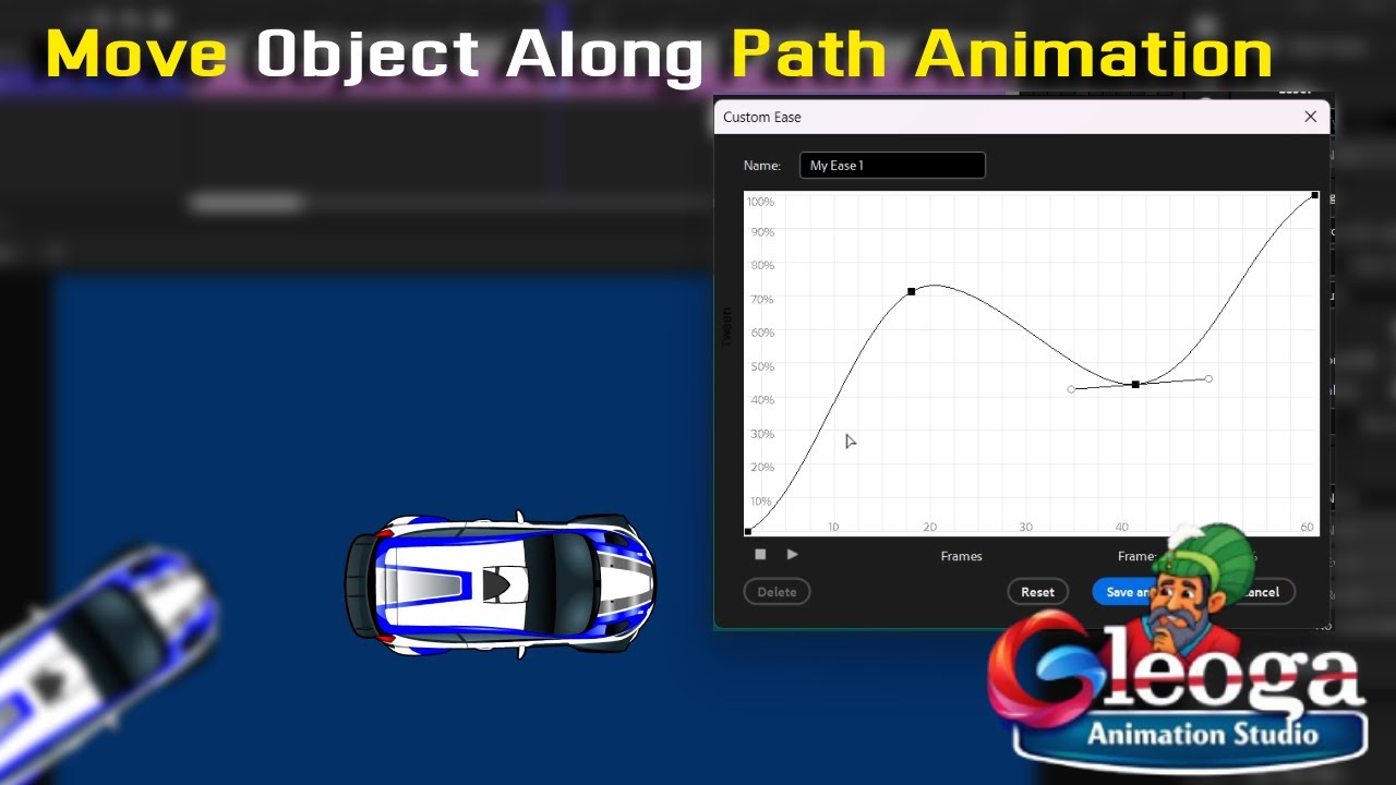 Move Car Along Path Animation | Adobe Animate CC Tutorial 2026 | Gleoga ...