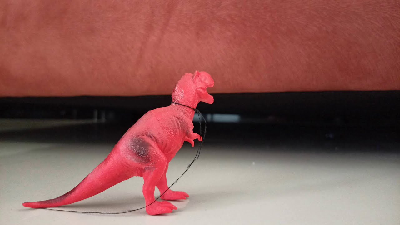 T Rex Stop Motion - YouTube
