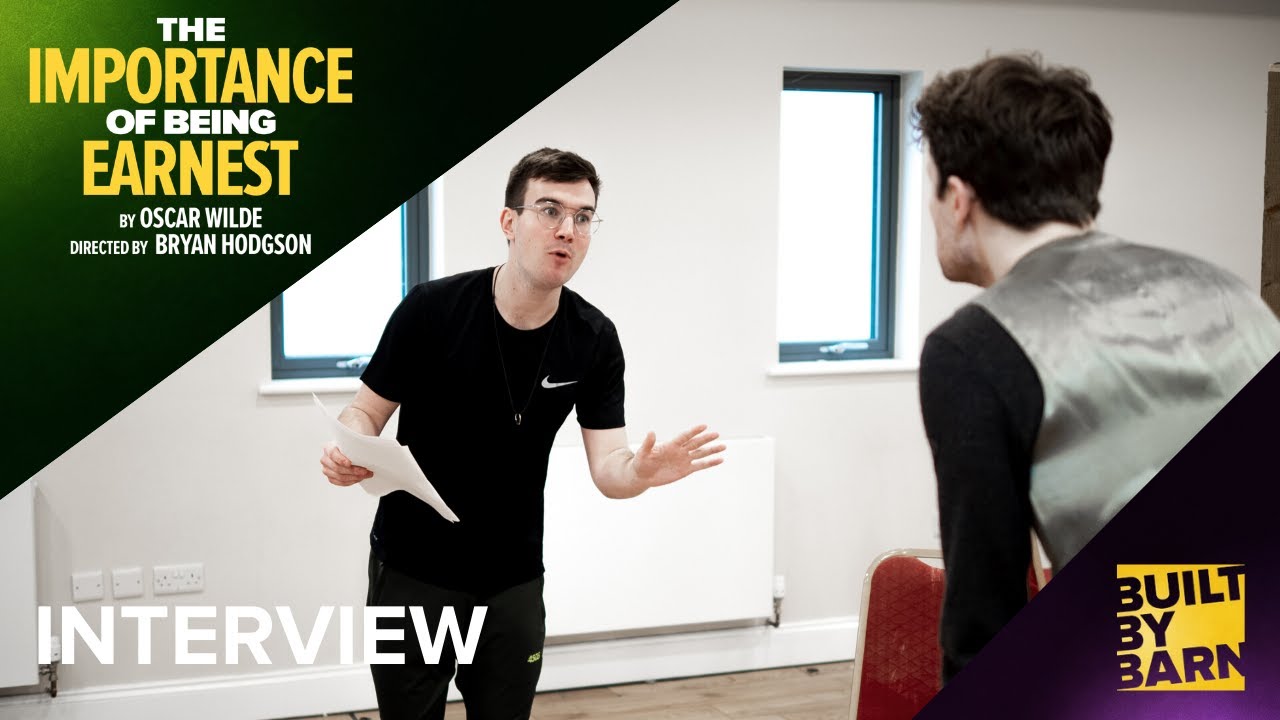 The Importance of Being Earnest: Meet Aidan Harkins | #BarnEarnest ...