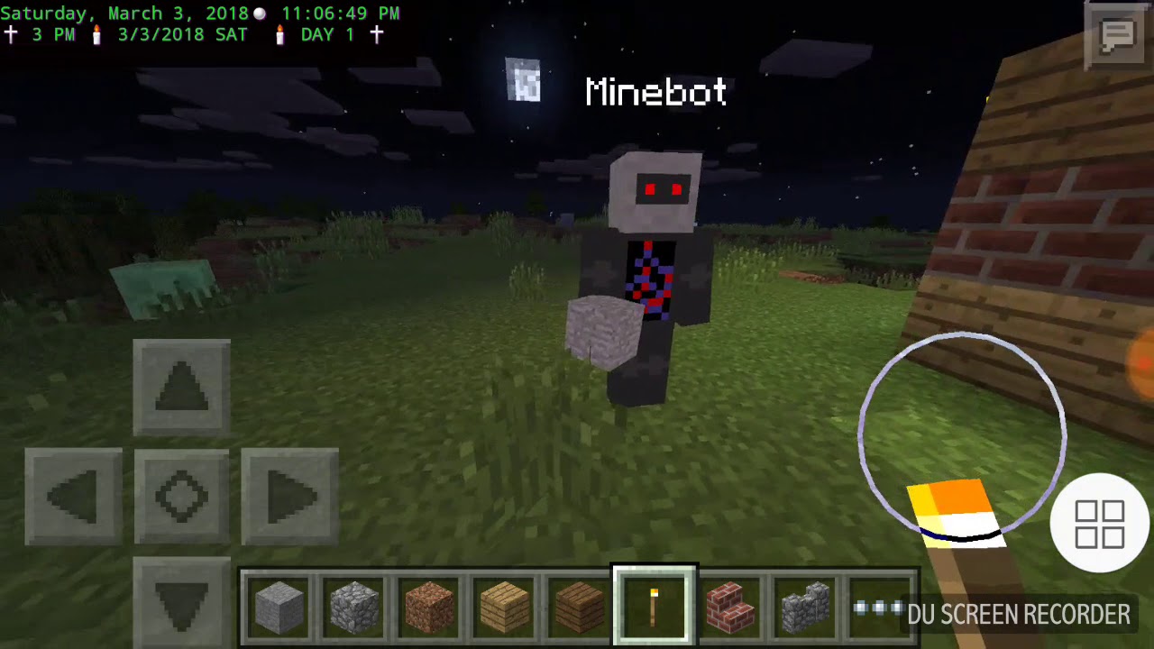 Minebot part one - YouTube