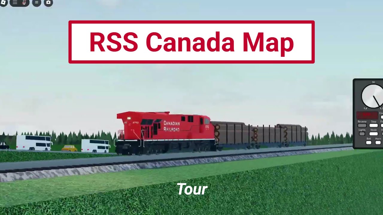 RSS Canada Map - Tour - YouTube