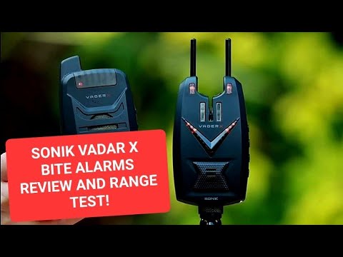 SONIK VADER X Carp Fishing bite Alarm Review + Range Test (Back Of The ...