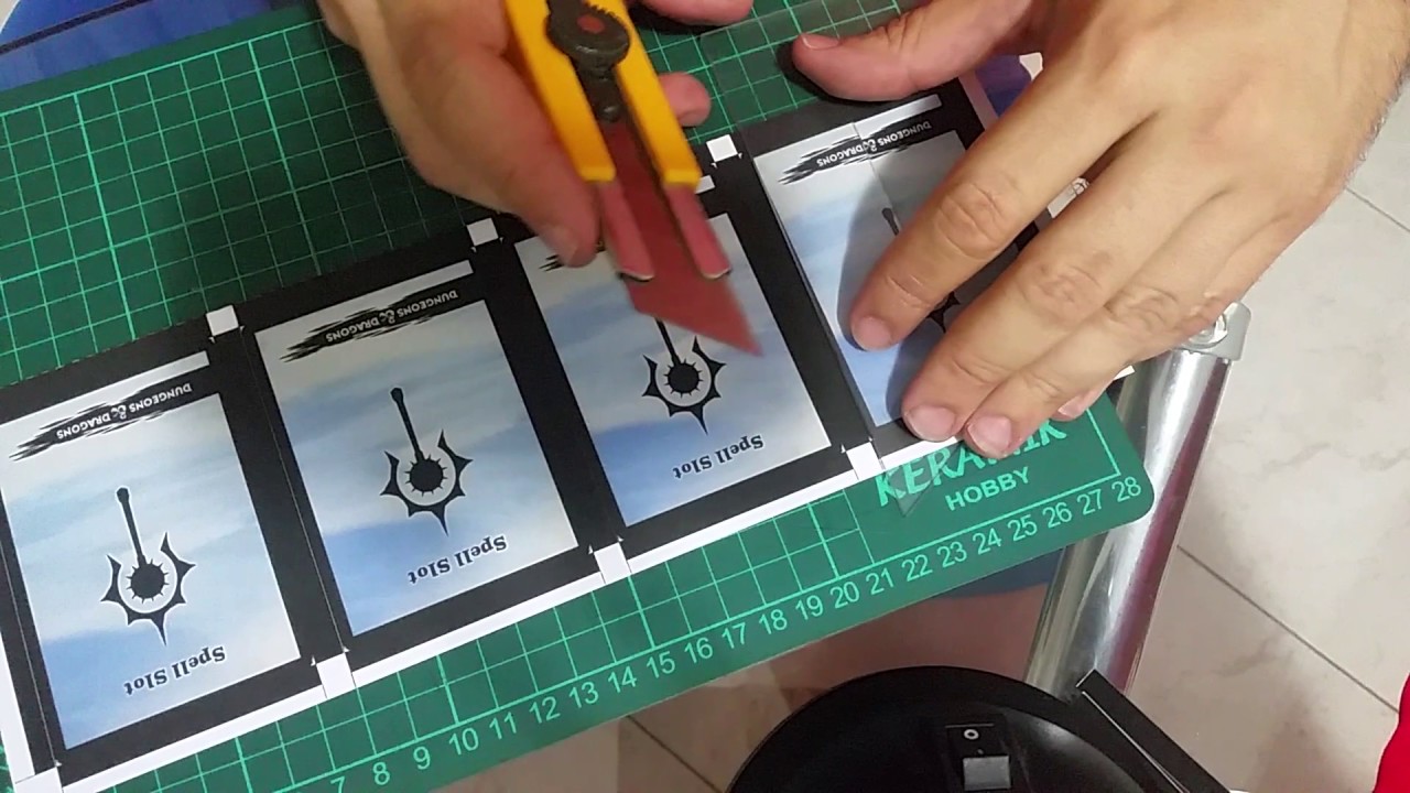 Fazendo as cartas para RPG (D&D5e) - YouTube