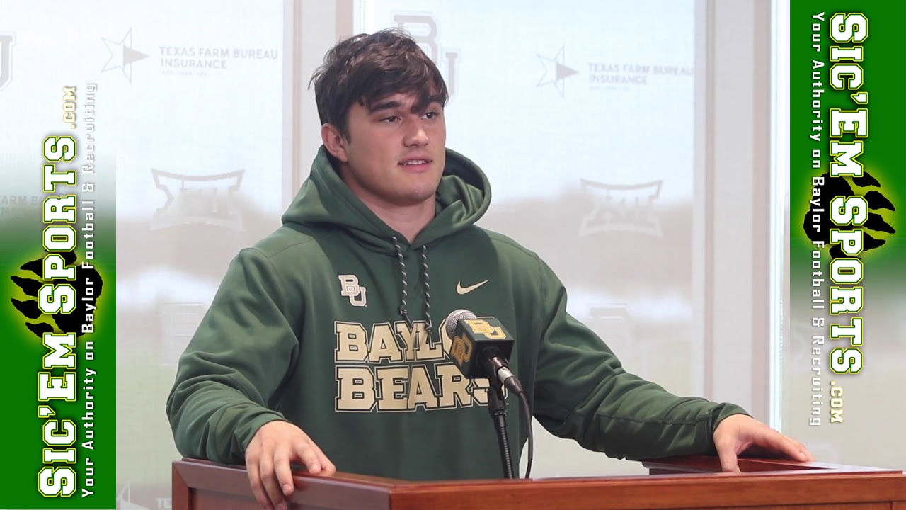 Clay Johnston before West Virginia 10/22/2018 - YouTube