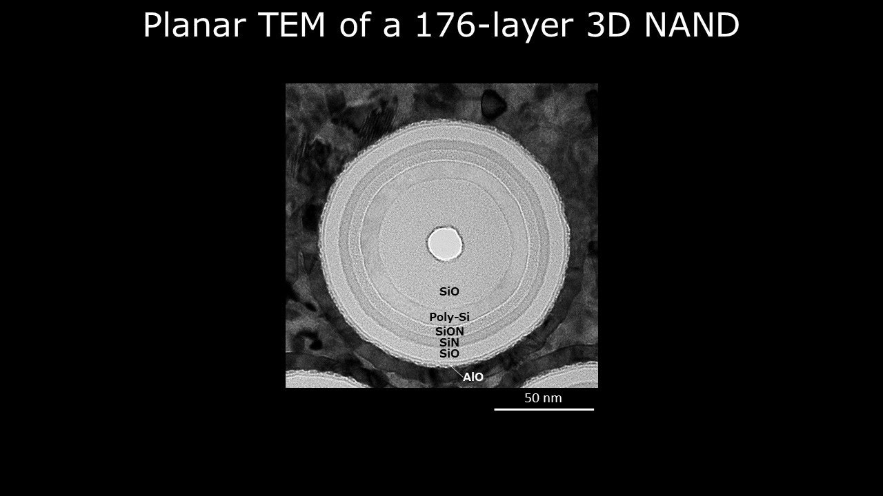 [Electronics] Planar TEM of a 176-layer 3D NAND - YouTube