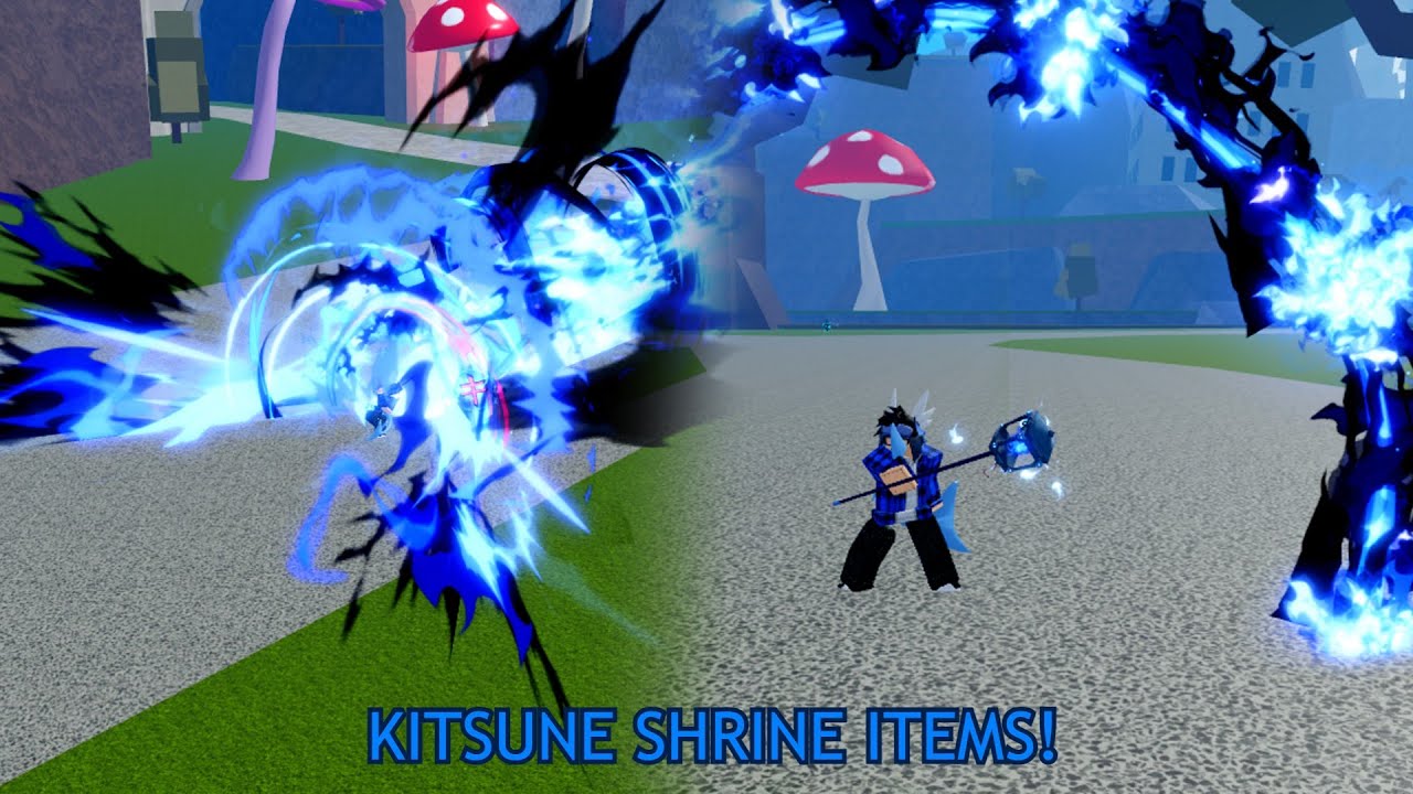 ALL KITSUNE SHRINE ITEMS in BLOX FRUITS! - YouTube
