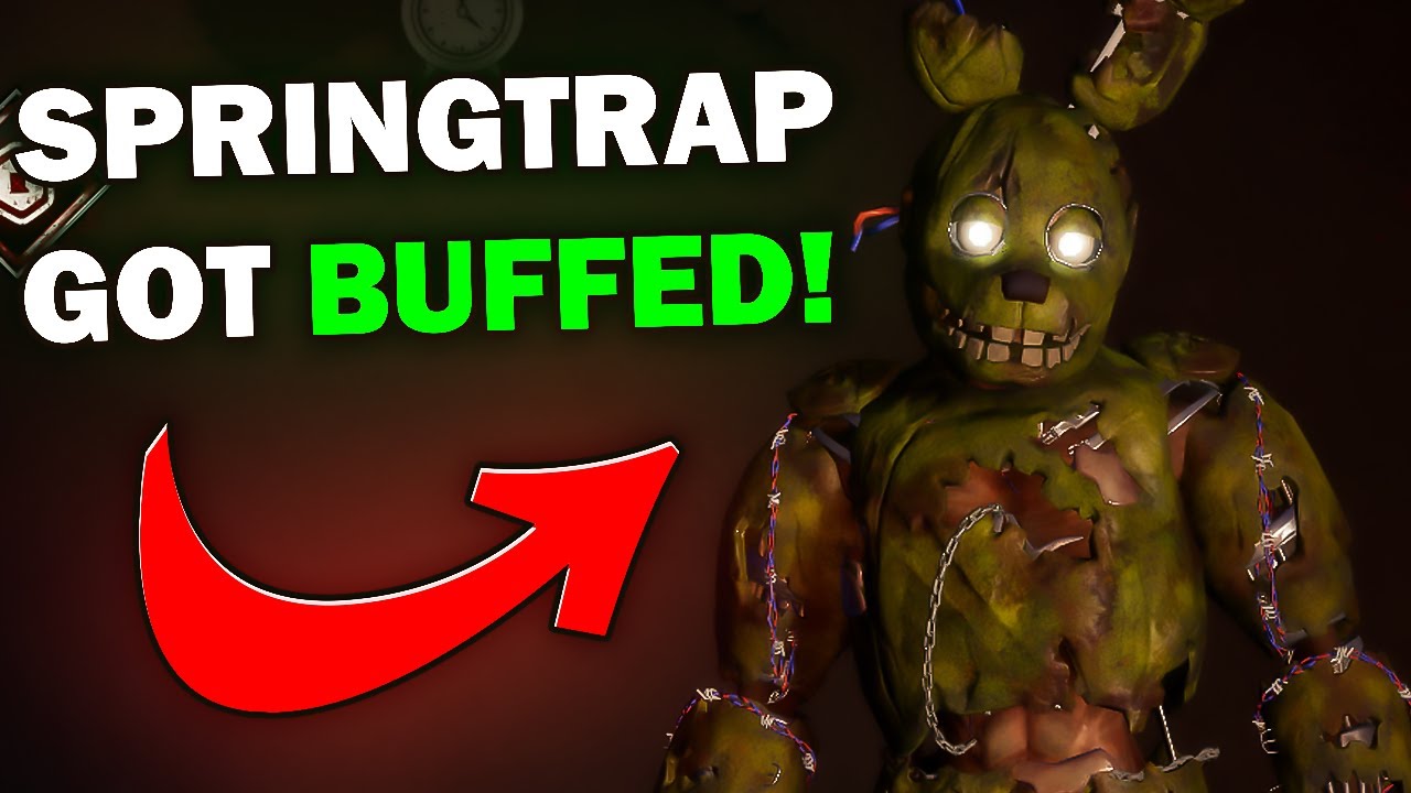 Springtrap got buffed In Bite By Night HUGE Update... [LIVE] - YouTube