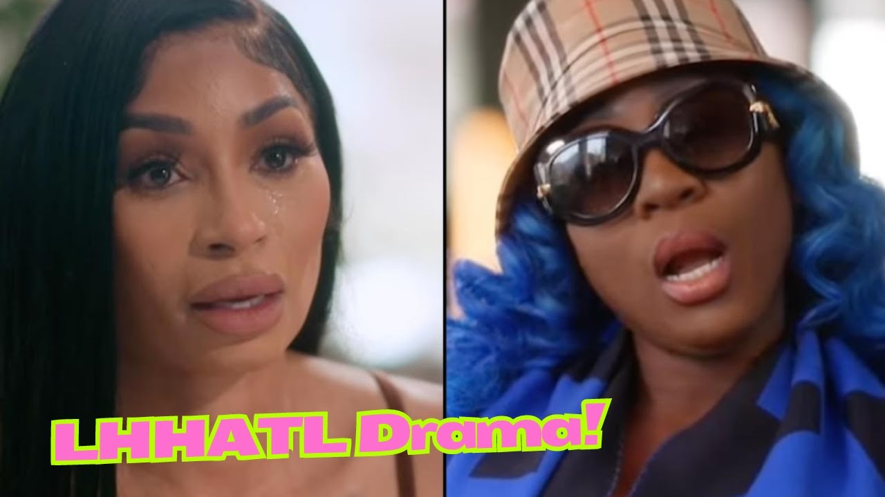 Lhhatl Drama Spice And Karlie Redd Nasty Fight Over Infidelity And Fake Purse Youtube