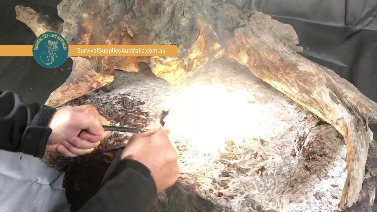 Simple and Effective Fire Striker (Ferro Rod and Striker) - YouTube