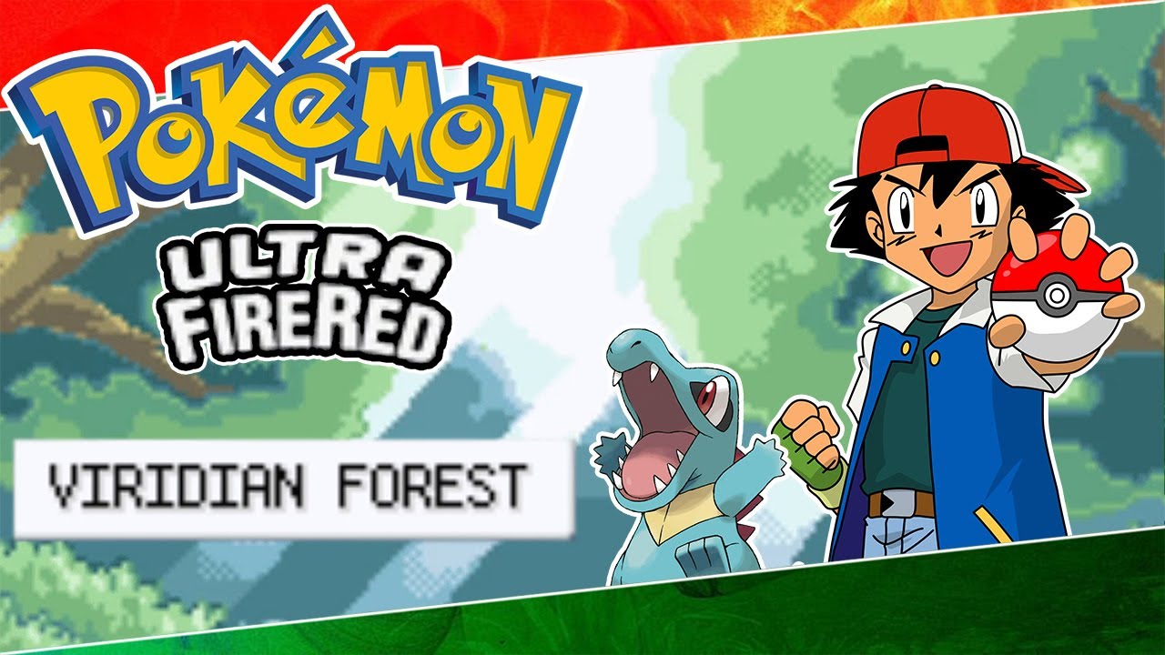 Poké Play: Pokemon Ultra Fire Red Episode 2 | SURVIVING VIRIDIAN FOREST ...