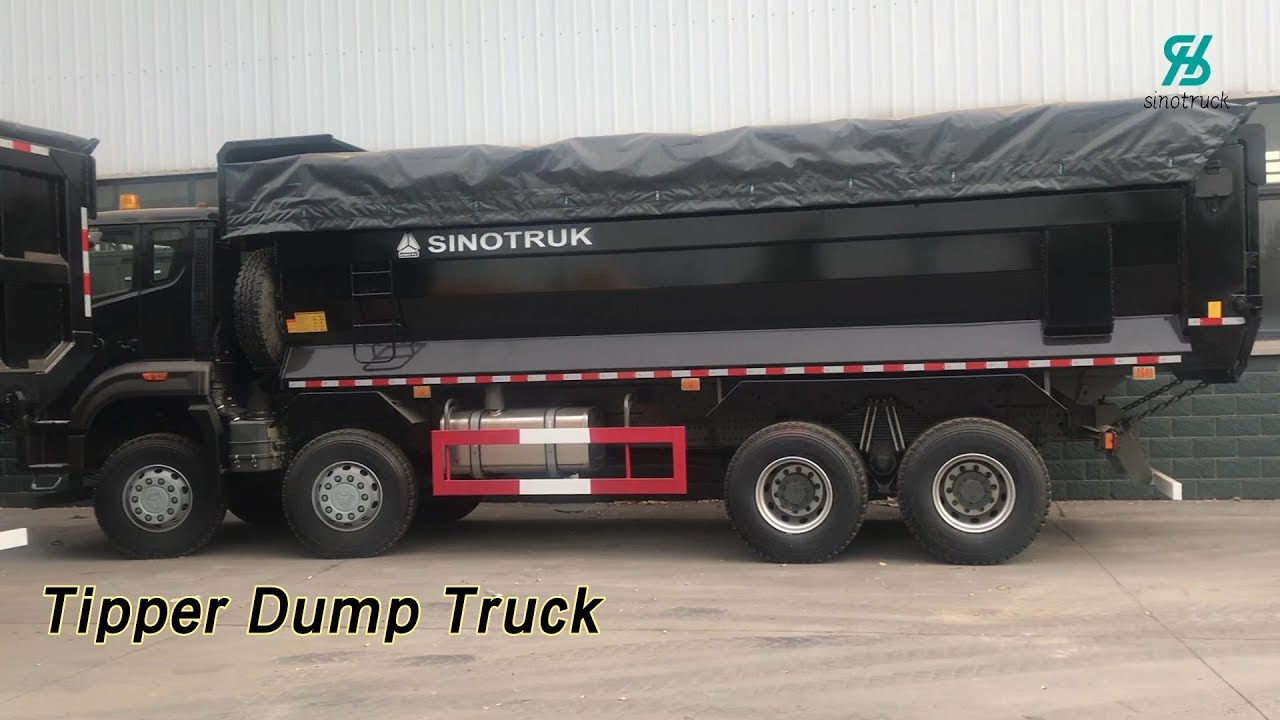 12 Wheels Tipper Dump Truck 371HP 31 Tons 30CBM ZZ3317N3867W Heavy Duty ...