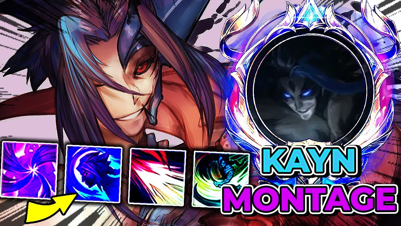 Kayn Montage - CARRY JG KAYN ⚔️ LoL Montage ⚔️ - YouTube