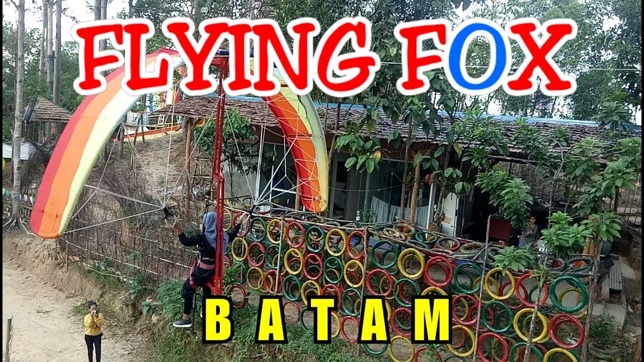 Flying Fox Batam - Batam (Taman Pelangi) - YouTube