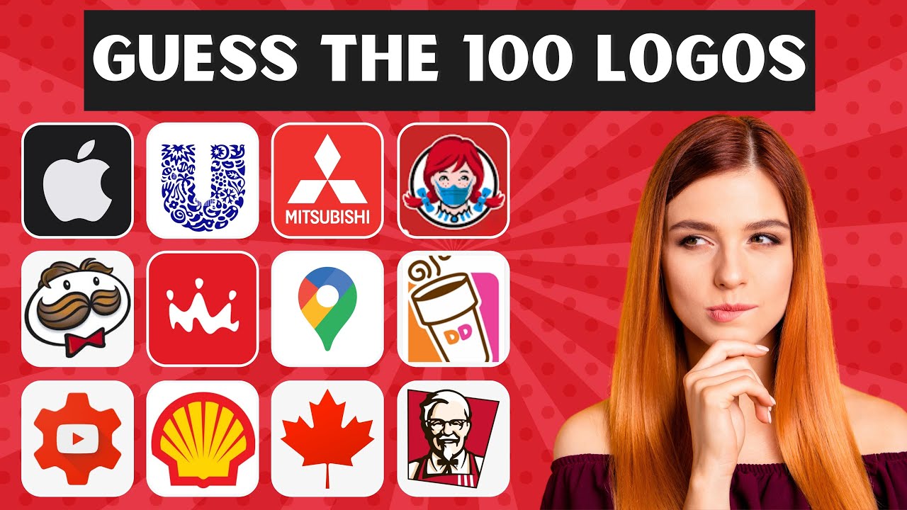 The Ultimate Logo Challenge:Guess 100 Famous Logos in 3 Seconds! #Quiz ...