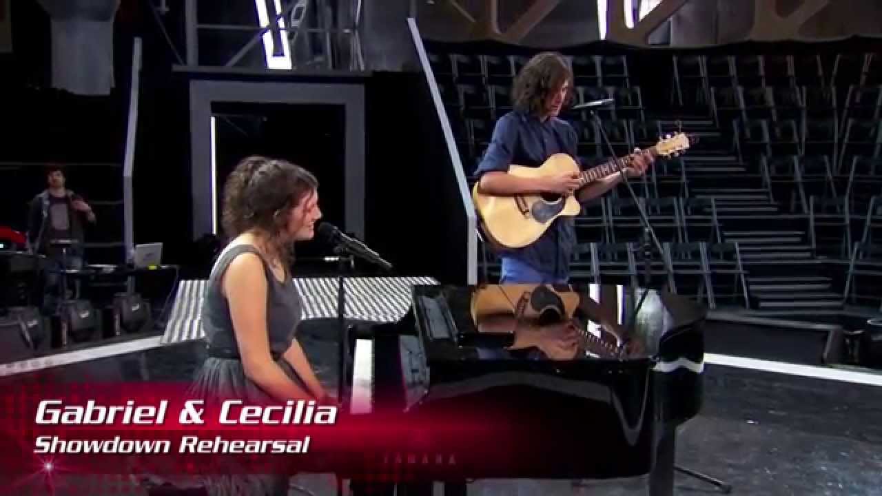 Gabriel & Cecilia: Showdown Sneak Peek | The Voice Australia 2014 - YouTube
