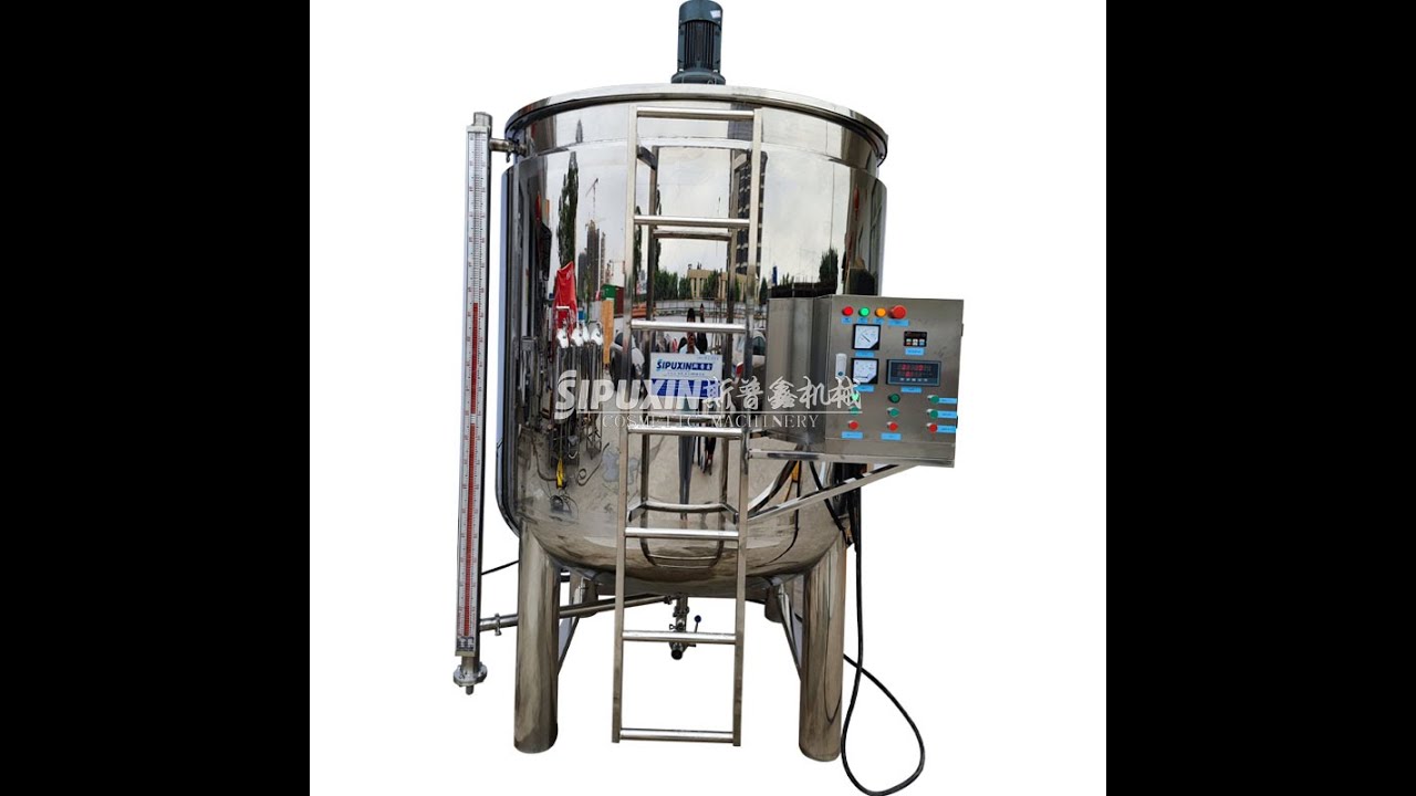 5000L Car Urea Mixing Making Machine for liquid fertilizer - YouTube