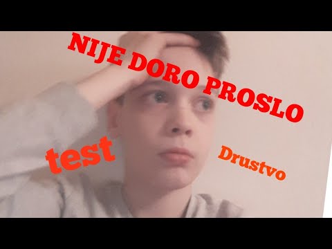 Test iz društva.  Nije dobro prošlo (skeč)