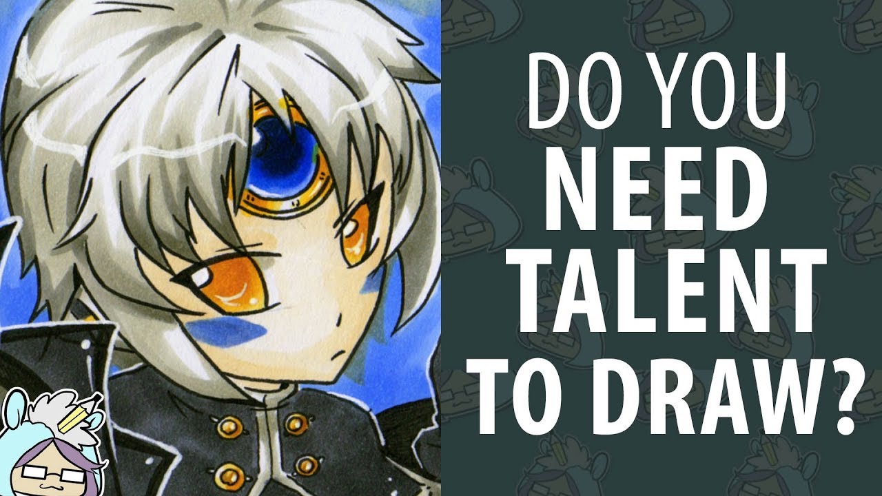 Do You Need Talent To Draw ? Copic Marker Illustration - YouTube