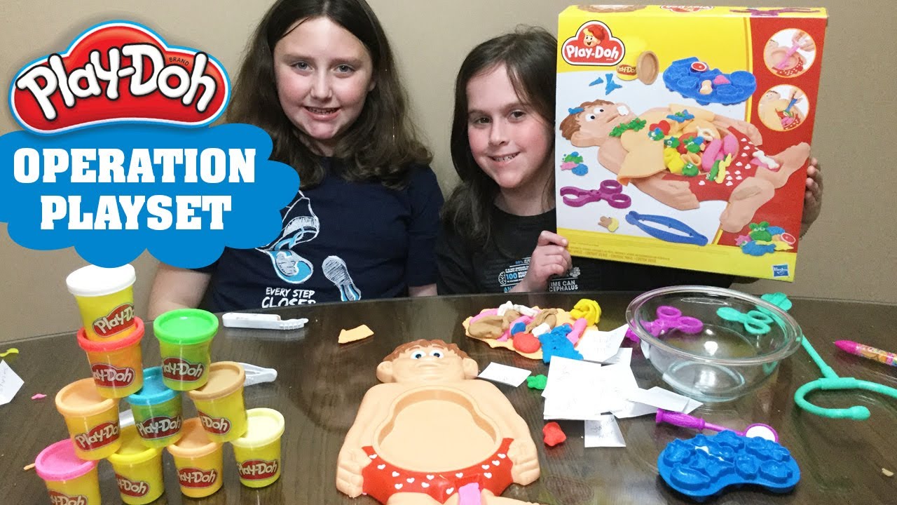 PLAY-DOH Fix Me Up Operation Playset Review and Demonstration - YouTube