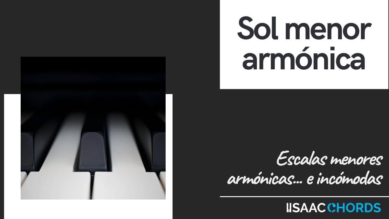 Escala de Sol menor armónica (8) - YouTube