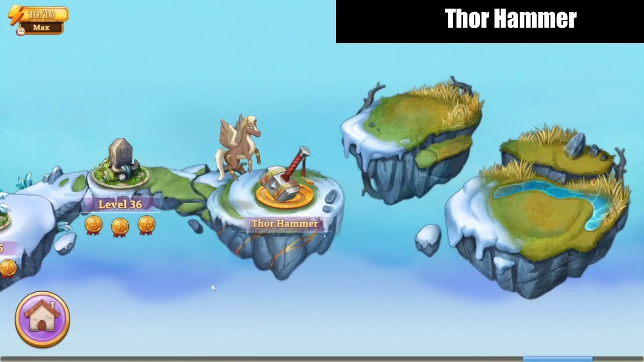 Merge Adventure - Challenge 7 - Thor Hammer - YouTube