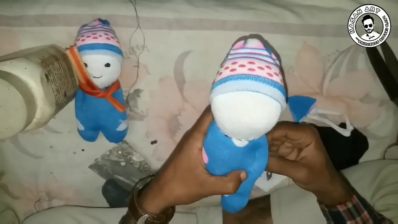How To Make A Socks Doll Supw Project Easy Craft Work Youtube