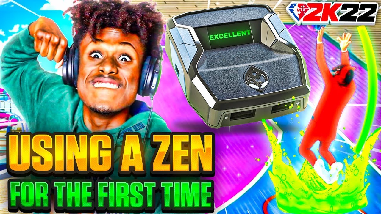 I Used a Working Zen in NBA 2K22 for the first time ever and couldn’t ...