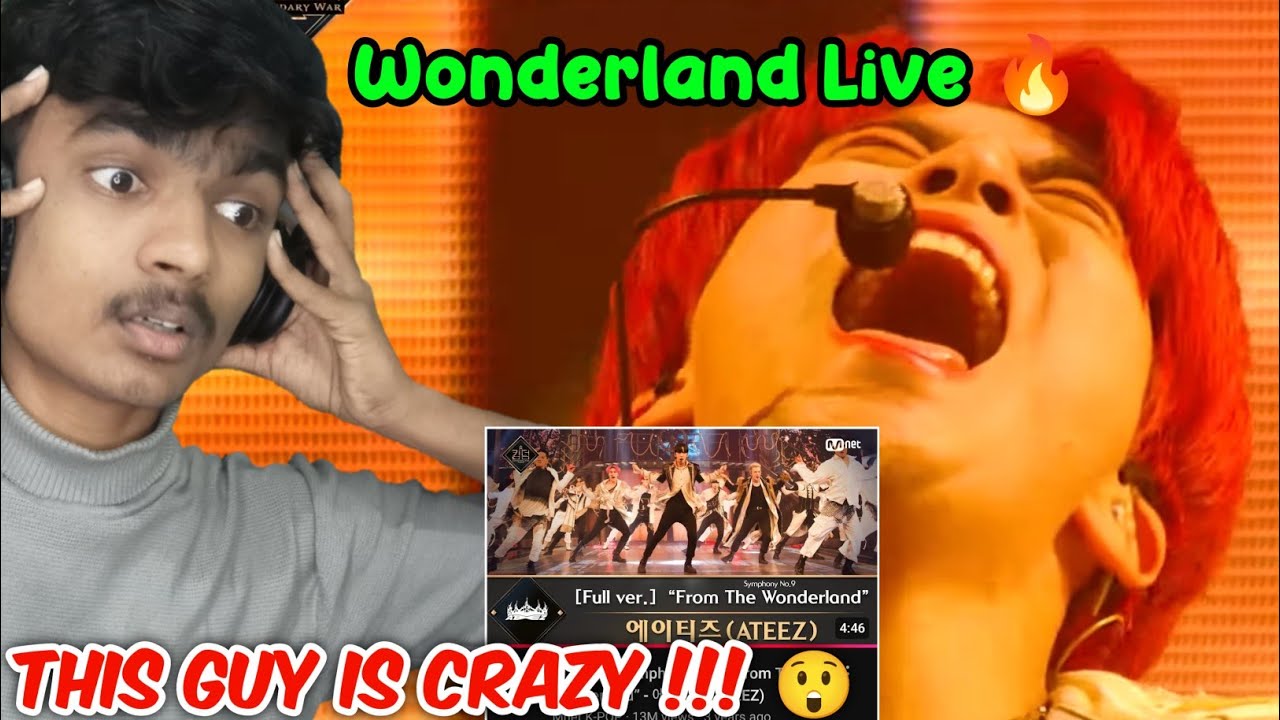 I watched this Crazy K-POP live performance by Ateez 🔥 !!! Wonderland ...