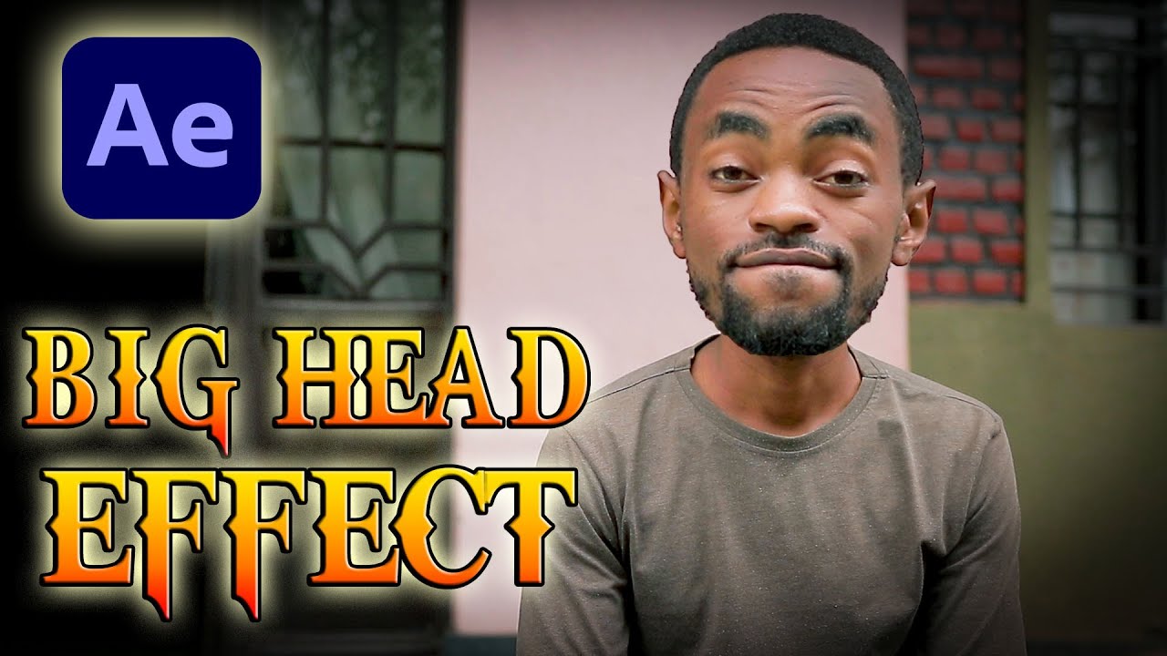 How to Create a Big Head Effect in Adobe After Effects Tutorial - YouTube