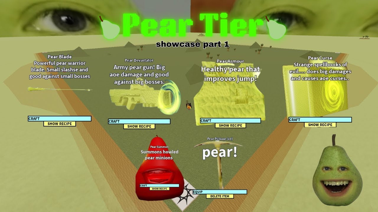 Sigma Craftwars || 🍐Pear Tier Showcase Part 1!🍐 - YouTube