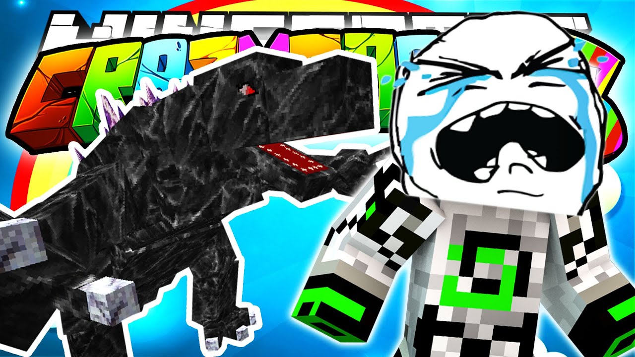 Minecraft Crazy Craft 3.0: Mobzilla Prank! (Orespawn Mod)! #86 - YouTube