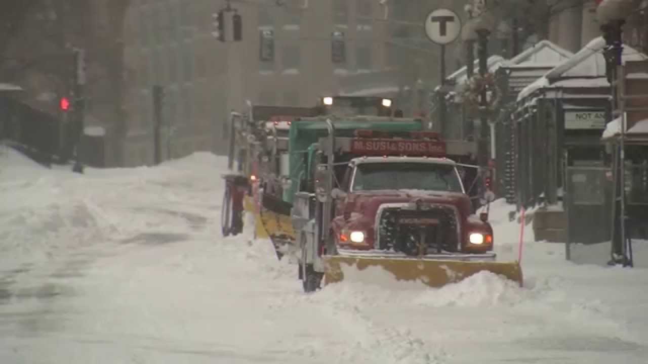 Boston Winter Snow Storm Juno 2015 - YouTube