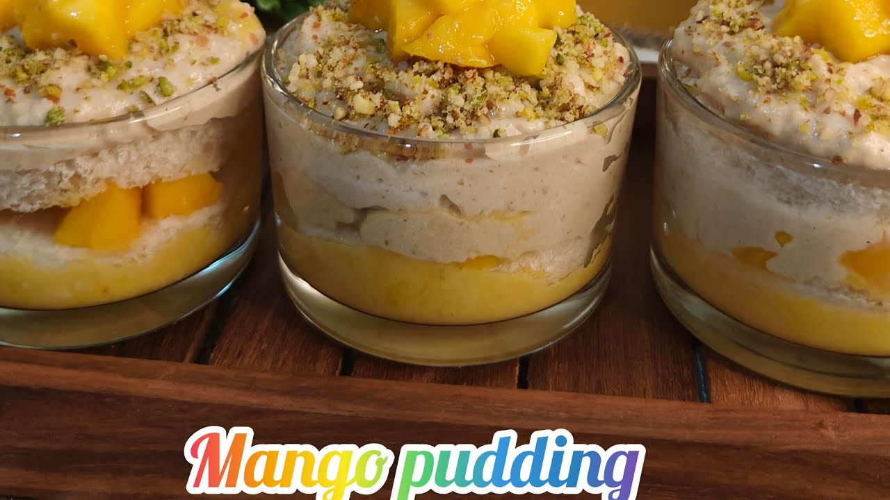Mango pudding|| summer special mango pudding|| - YouTube