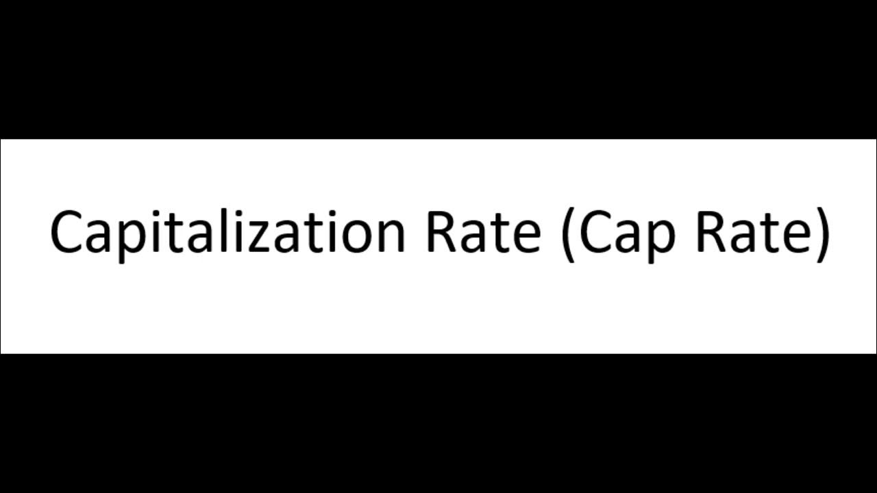 What Is A Cap Rate YouTube what-is-a-cap-rate-youtube