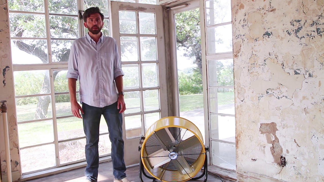 Flood Care Using Maxx Air Fans - YouTube