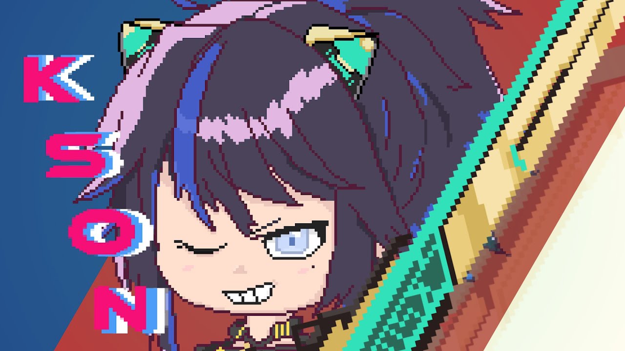 【ksonONAIR】 Cyberpunk x Pixel Art Kson - YouTube